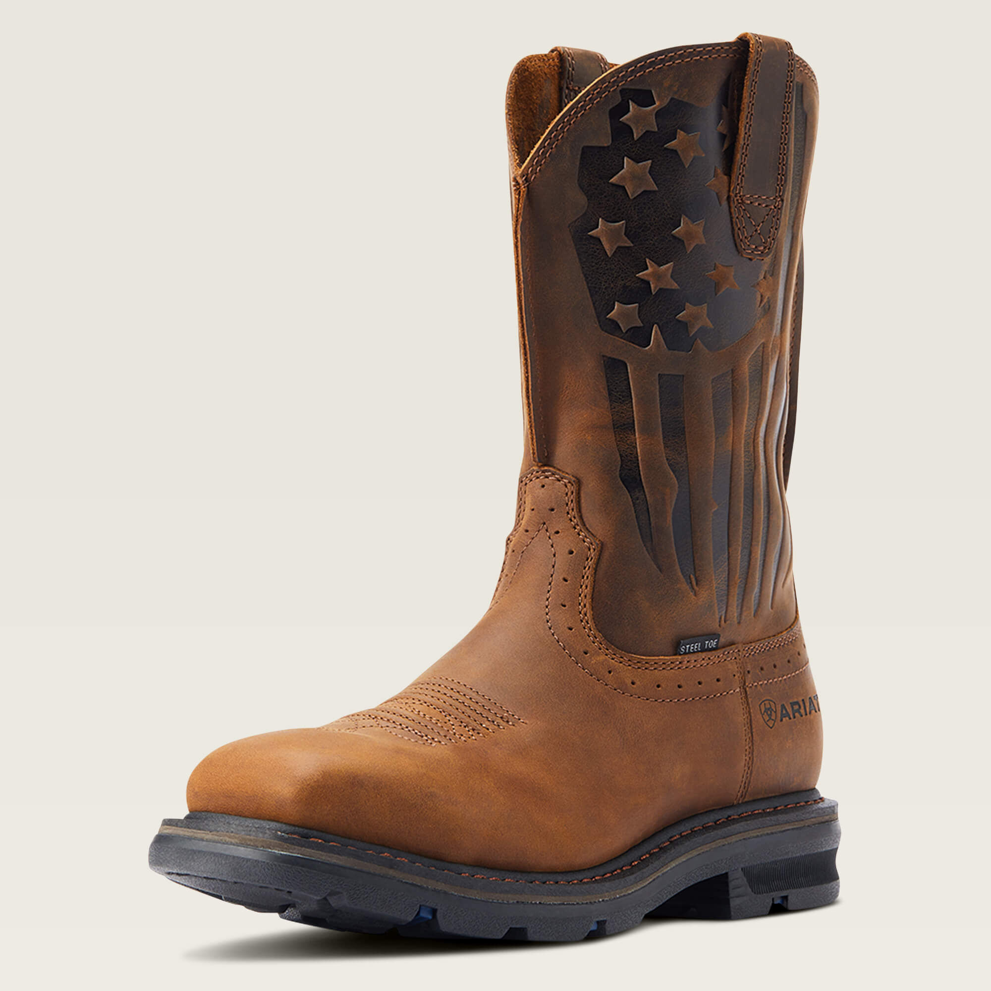 Ariat Work Sierra Shock Shield Patriot Botas de Trabajo con Punta de ...